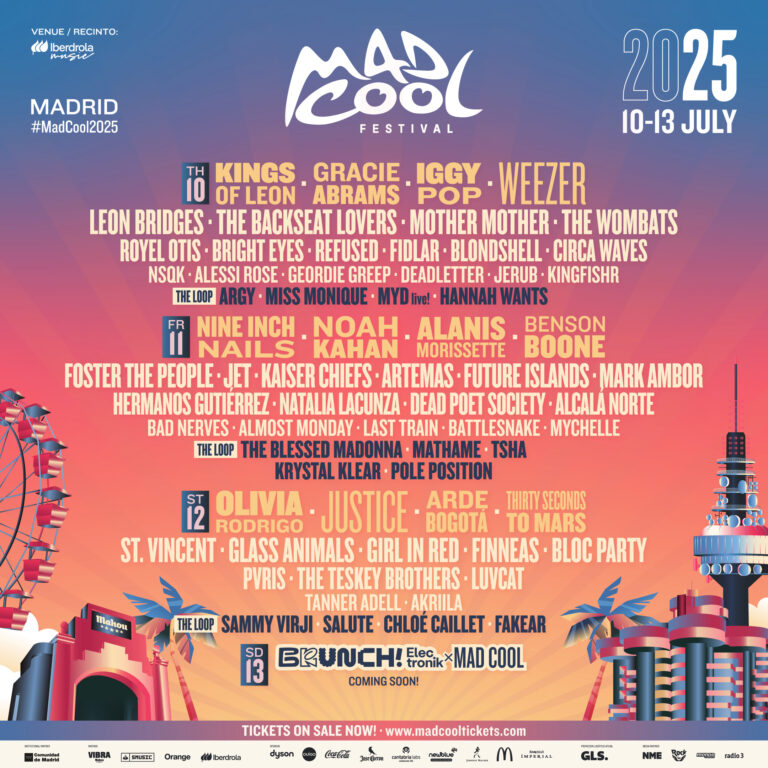 Mad Cool 2025 anuncia su cartel por días | AltaFidelidad.org